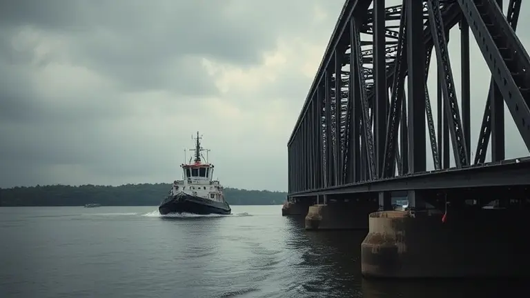 Tugboat Hits Maryland Train Bridge: Infrastructure Under Scrutiny